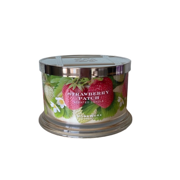 Homeworx | Accents | Homeworx Slatkin Co Strawberry Patch Blackberry Vanilla 4 Wick Candle ...